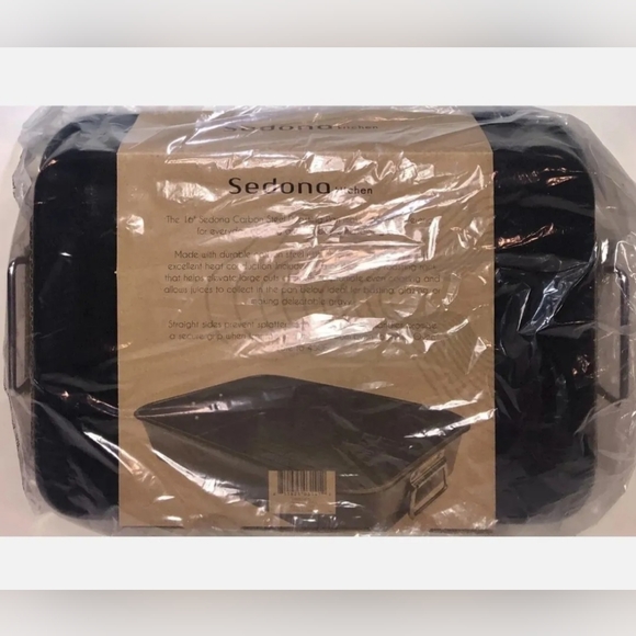 Kitchen | Sedona Roasting Pan Roaster Rack 16 X 11 | Poshmark